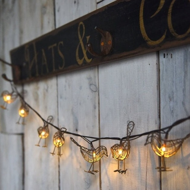 Solar and Or Battery Robin Chain LED String Lights – Tiger Bay Gifts Ltd